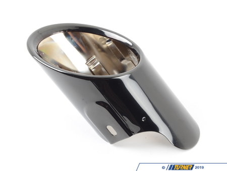 18307534962 - Genuine BMW Exhaust Tip - Black Chrome - E70 X5 xDrive35i ...