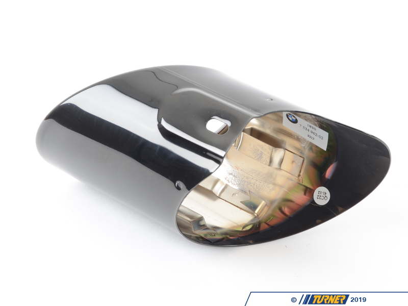 18307534962 - Genuine BMW Exhaust Tip - Black Chrome - E70 X5 xDrive35i ...