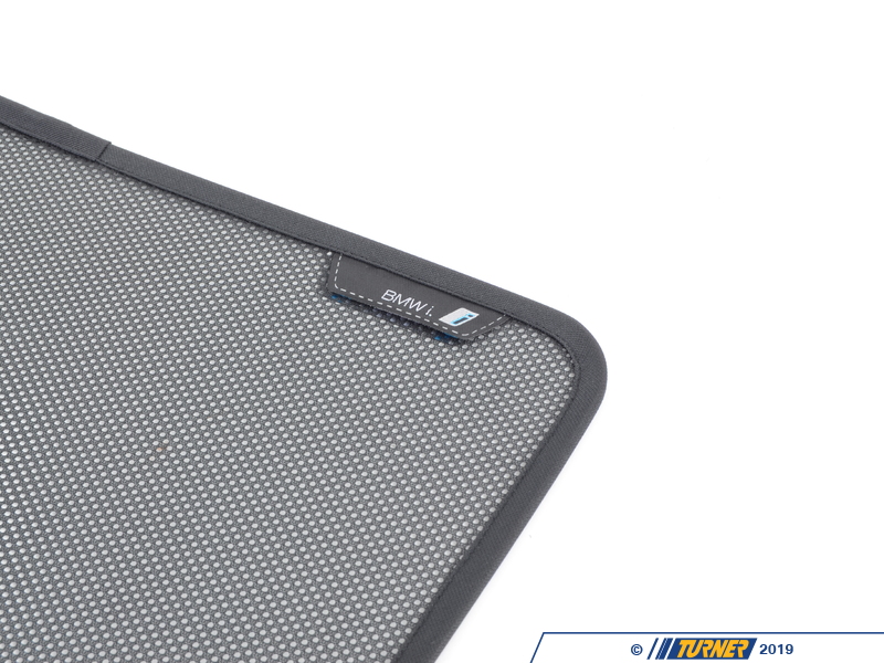 51462349827 - Genuine BMW Rear Side Window Sunshade Set - i3 | Turner ...