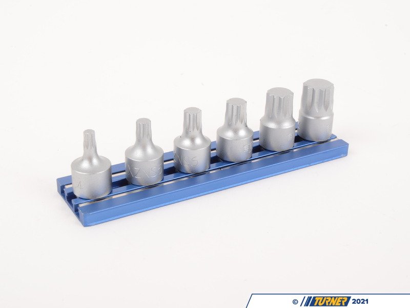 VIMXZNS412 - 6 Piece Stubby Triple Square Set | Turner Motorsport