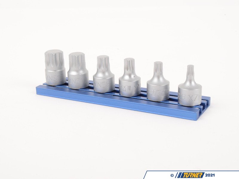 VIMXZNS412 - 6 Piece Stubby Triple Square Set | Turner Motorsport