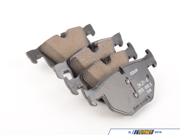 34216868497 - Genuine BMW Rear Brake Pad Set - F15 X5 xDrive35d X5 ...