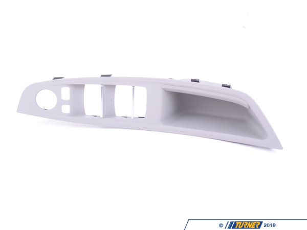 51417225877 - Genuine BMW Grey Front Door Handle Trim - Left - F10 ...