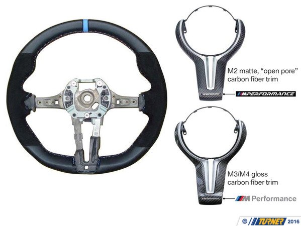 32302413014 - F87 M2 BMW M Performance Steering Wheel | Turner Motorsport
