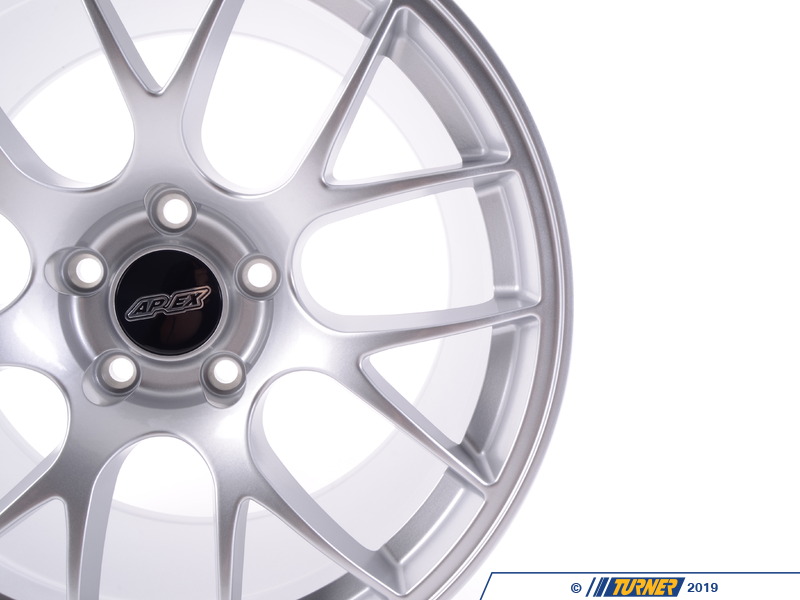 EC71811ET44RS - APEX EC-7 18x11" ET44 Race Silver Wheel 23.35lbs ...
