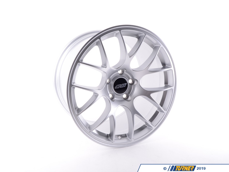 EC71811ET44RS - APEX EC-7 18x11" ET44 Race Silver Wheel 23.35lbs ...