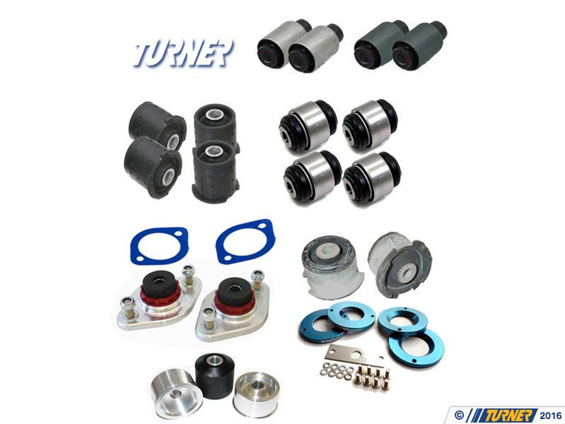 E36REARBUSHING - E36 Rear Suspension Bushing Overhaul Package | Turner ...