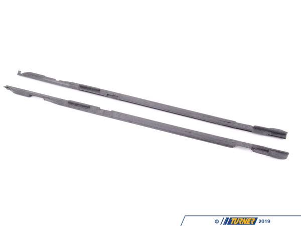 54107293439 - Genuine BMW Panoramic roof cover sliding rails - F25 ...