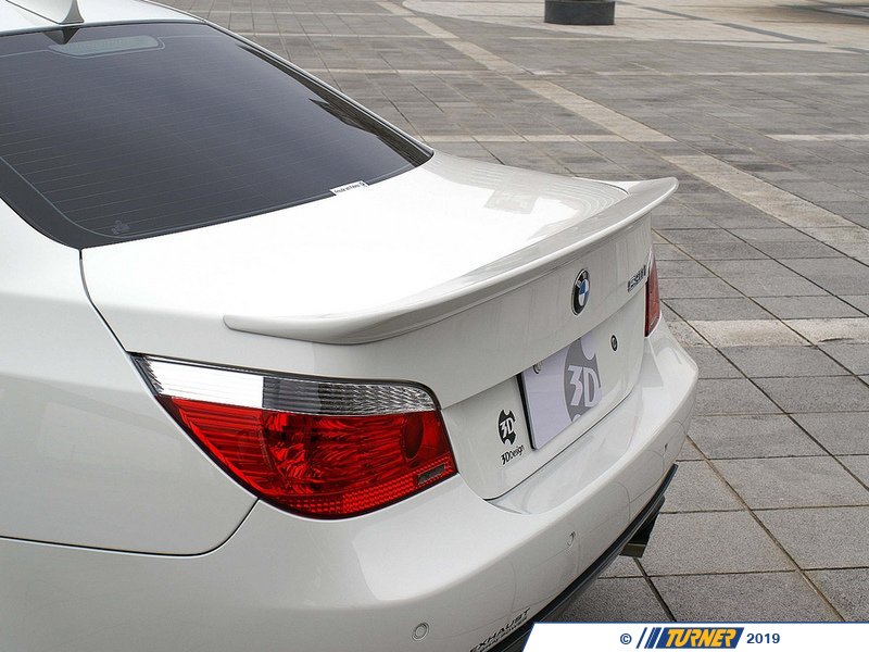 3109-16011 - E60 All 3D Design Trunk Spoiler | Turner Motorsport