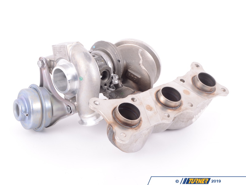 11657649291 - OEM Mitsubishi Rear Turbocharger With Exhaust Manifold ...