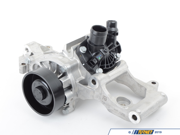 11518601366 - Genuine MINI Coolant Pump with Thermostat and Support ...