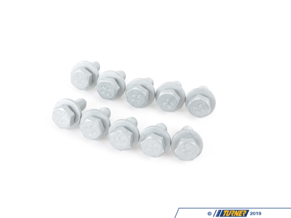 07147165618KT - Hex Bolt With Washer - Pack Of 10 | Turner Motorsport