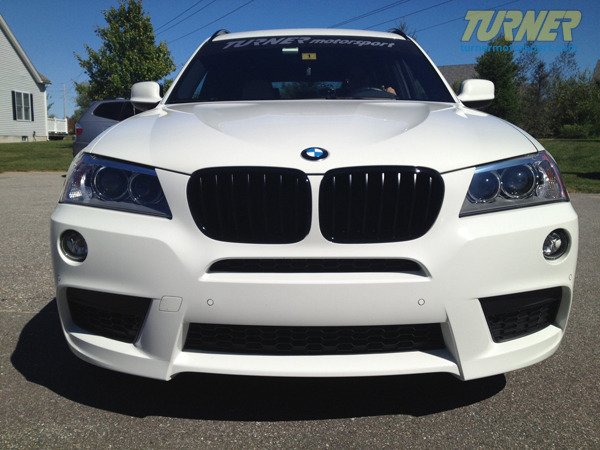 F25-BLACK-GRILLS - Genuine BMW Black Center Grills - F25 X3 2011-2014 ...