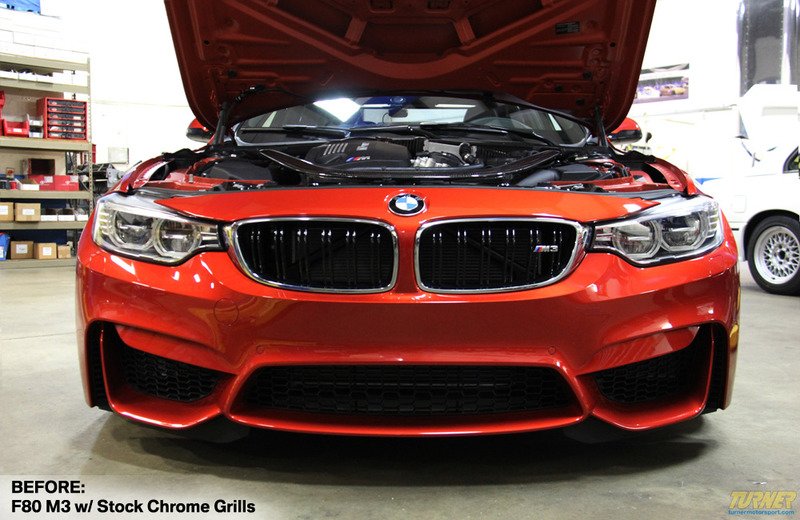 51712352812-813 - Genuine BMW M Performance Gloss Black Center Grills ...