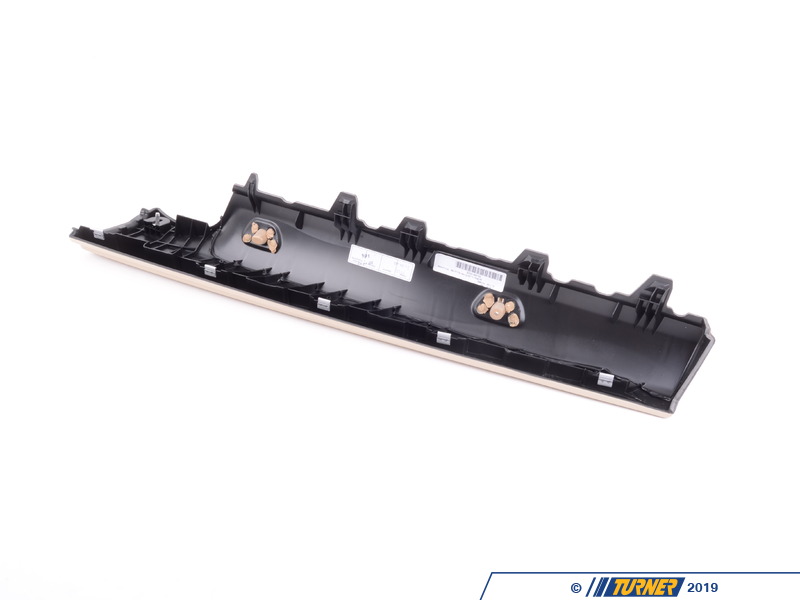 51439150929 - Genuine BMW Trim Panel, Railing Left Creambeige ...