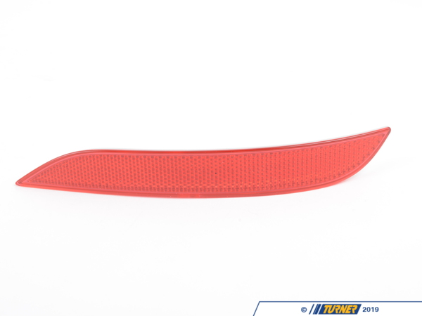 63147314883 - Genuine BMW Reflector - Bumper Cover (Red) - E84 X1 ...