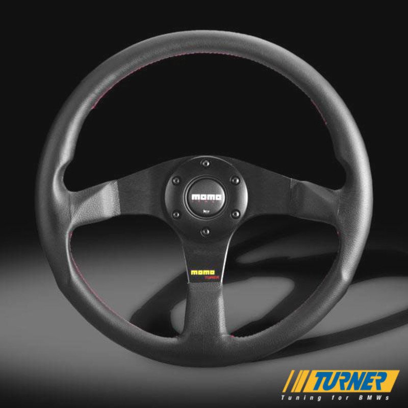 TUN35BK0B - MOMO Tuner Steering Wheel | Turner Motorsport