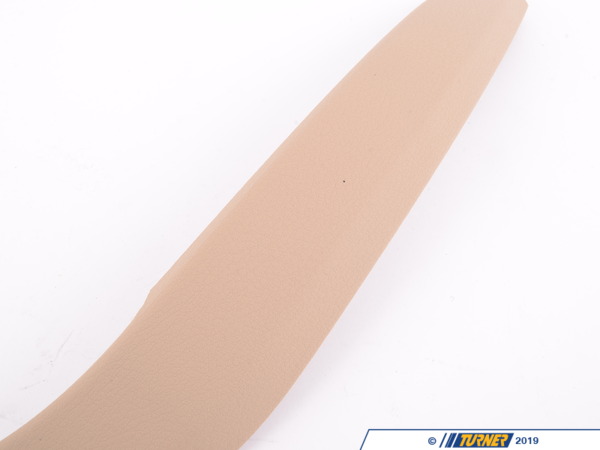 51412991777 - Genuine BMW Trim, Inner Door Handle, Left Beige ...