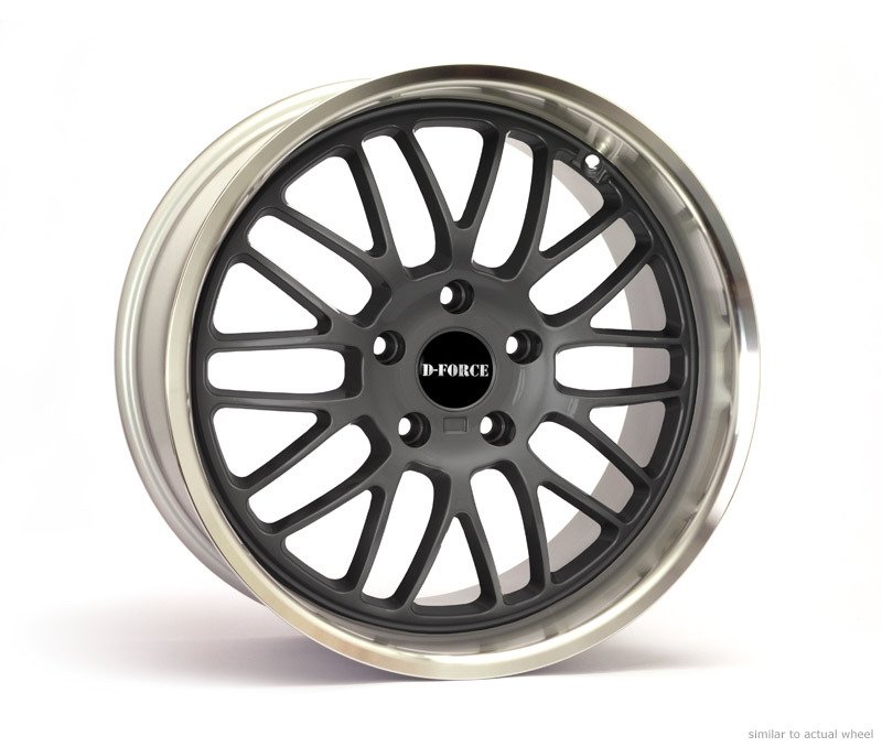 TMS184588 - D-Force EmPower 18x8.5" ET15 Anthracite Wheel 19lbs ...