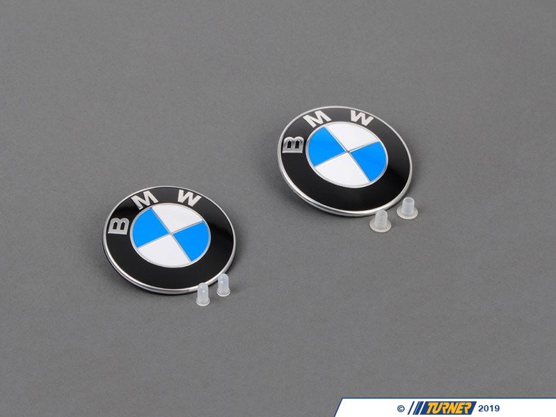 51147146051KT2 - Genuine BMW Hood And Trunk Roundel Emblems With ...