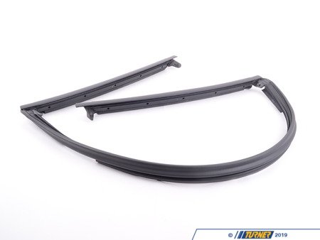 54377906190 - Genuine BMW Seal, Roof Shell, Front Glanzschwarz ...