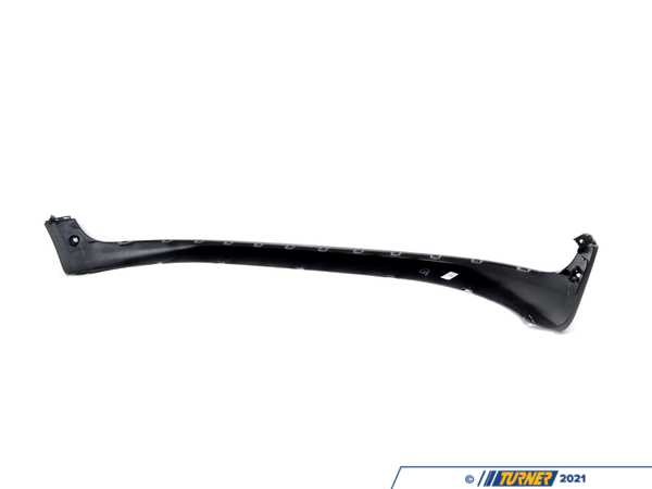 51117379435 - BLACK BAND SPOILER, FRONT | Turner Motorsport