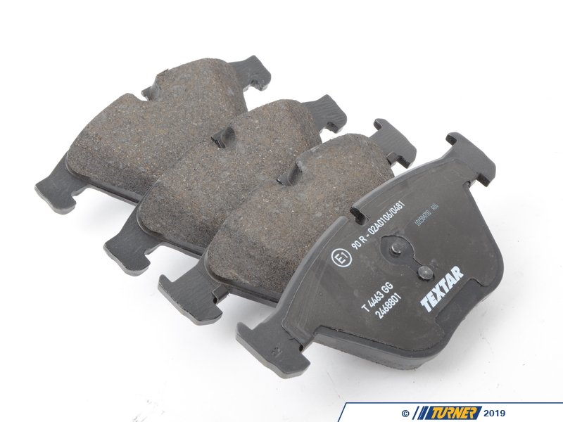 34116850885 - Textar Front Brake Pad Set - F10, F12, F13 | Turner ...