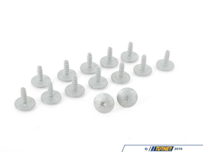 51112411406 - Genuine MINI Set of Mounting Parts - JCW Front Bumper ...