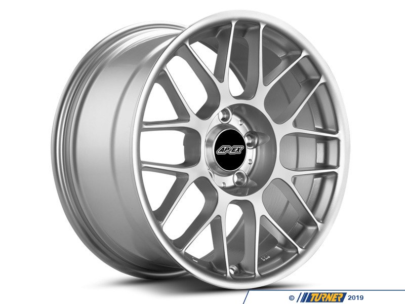 arc8191025hsKT - APEX ARC-8 19" Square Wheel Set - Silver | Turner ...