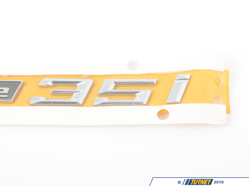 51147345053 - Genuine BMW Label S Drive 35I - 51147345053 - F15,F16 ...