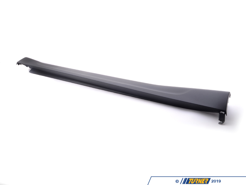 51777294376 - Genuine BMW Right Door Sill Cover Basis Schwarz ...