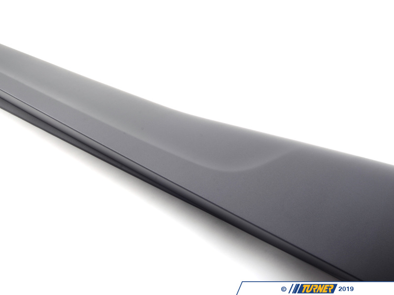 51777294376 - Genuine BMW Right Door Sill Cover Basis Schwarz ...