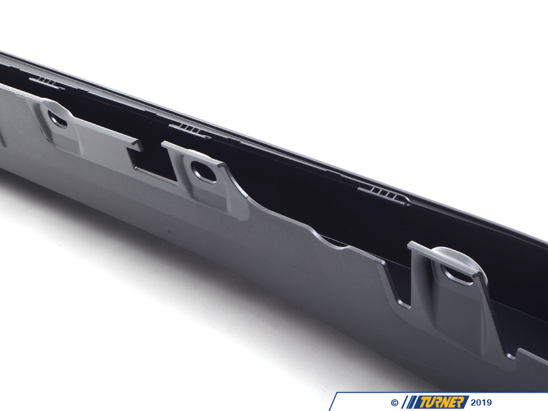 51777294376 - Genuine BMW Right Door Sill Cover Basis Schwarz ...