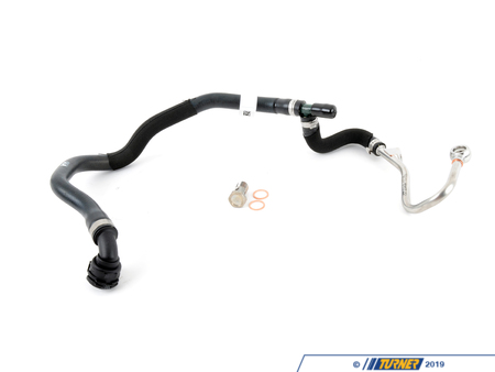 11537578687 - Genuine BMW Turbocharger Coolant Supply Line - Cylinders ...