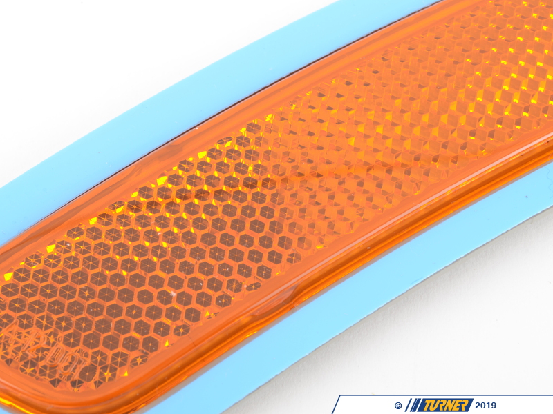 63147342093 - Genuine BMW Reflector - Bumper Cover (Yellow) - F10 ...