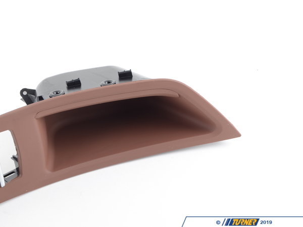 51417261933 - Genuine BMW Brown Front Door Handle Trim - Left - F10 ...