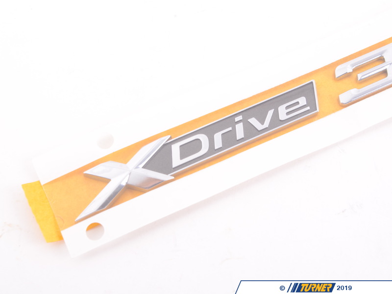51147345059 - Genuine BMW Label X Drive 35I - 51147345059 - F15,F16 ...