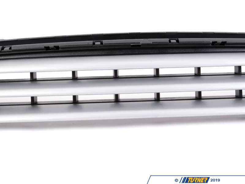 51137335527 - Genuine MINI Decorative Grill Hood Weiss Alu Matt ...