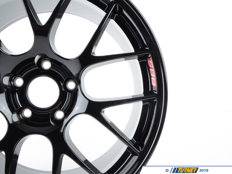 36108416558 - BMW Motorsport BBS 18x10" ET24 Gloss Black Race Wheel ...